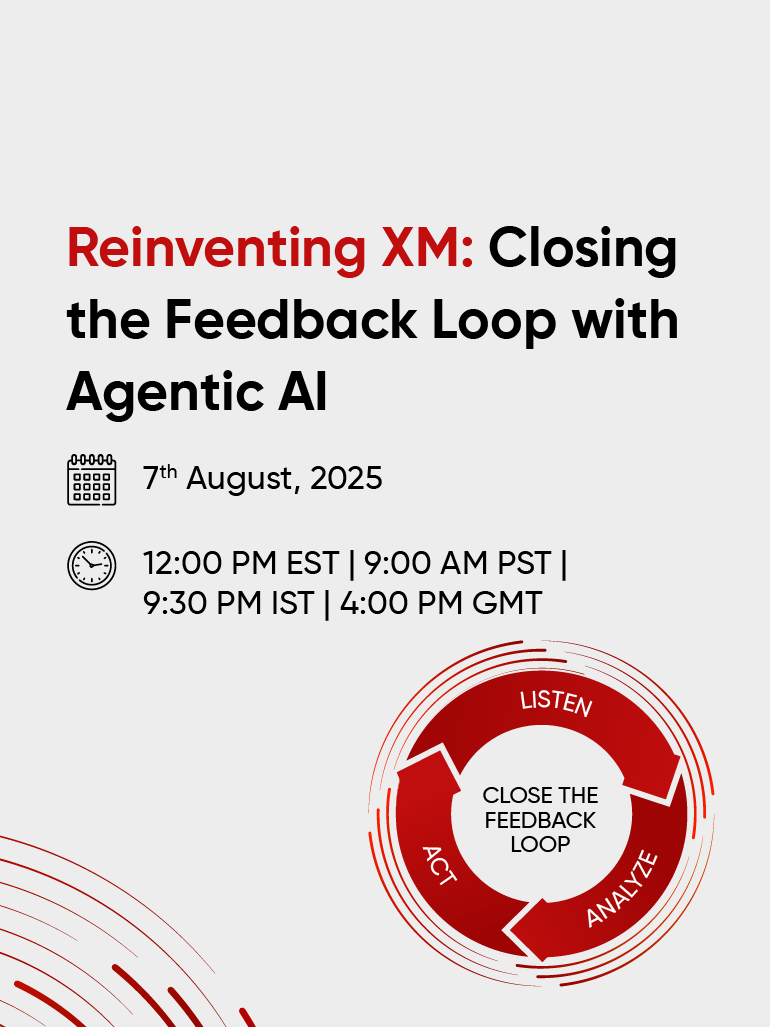 Live Webinar: Closing the feedback loop
